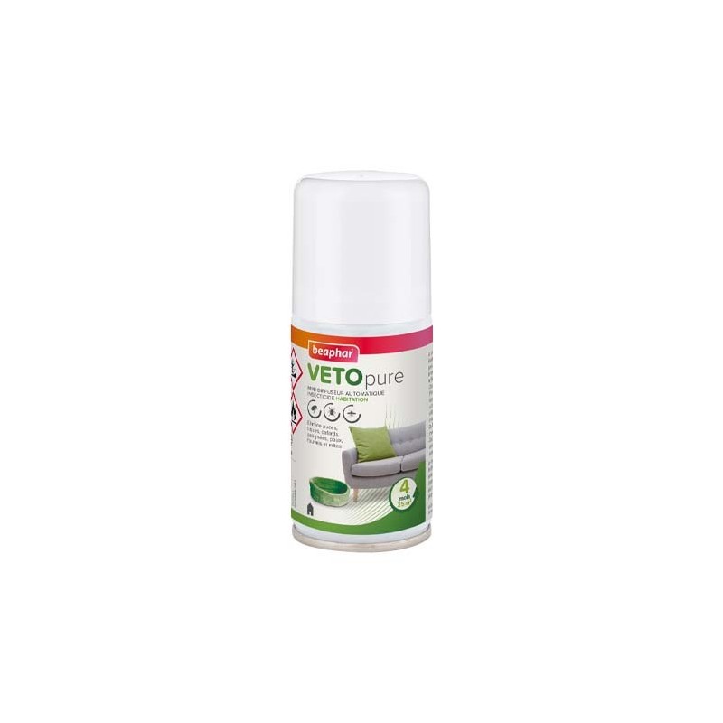 Beaphar | VetoPure Diffuseur Automatique Insecticide Habitation
